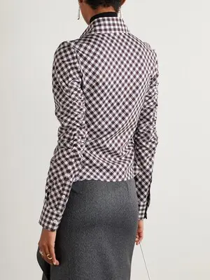 Dolce & Gabbana Gingham Cotton Shirt