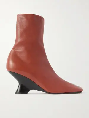 Dries Van Noten Square Toe Booties