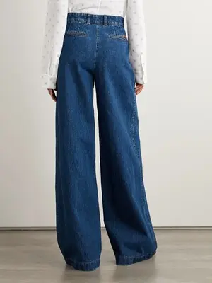 Dolce & Gabbana High-rise Wide-leg Jeans - Blue