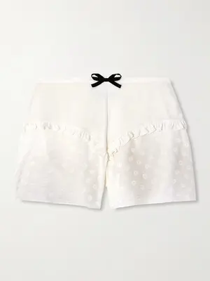 Alessandra Rich Embellished Shorts For Women