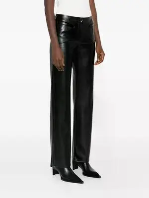 Patrizia Pepe Coated Flare Trousers