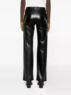 Patrizia Pepe Coated Flare Trousers