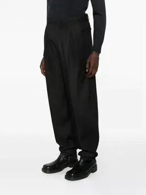 PT TORINO Pleated Cotton Trousers