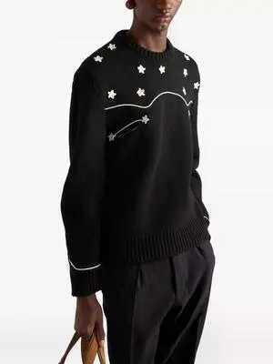 Prada Ribbed Knit Sweater