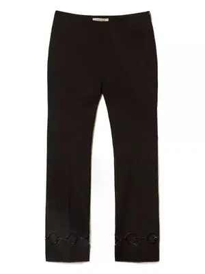 TWINSET Floral-lace Trousers