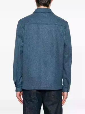 GRAN SASSO Button-fastening Patch-pocket Jacket - Blue