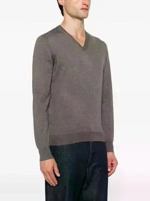 GRAN SASSO V-neck Wool Sweater