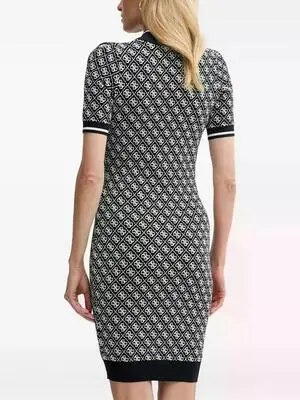 Guess Patterned Mini Dress - Black