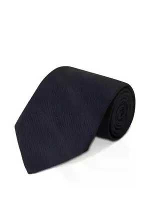 LANVIN Silk Neck Tie - Blue