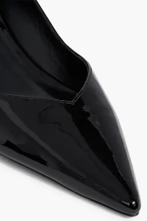 STUART WEITZMAN Eva 35 Patent-leather Pumps