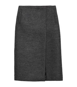 Prada Rush Stitch Midi Skirt