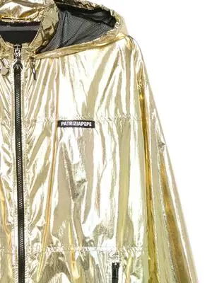 Patrizia Pepe Shiny Hooded Jacket