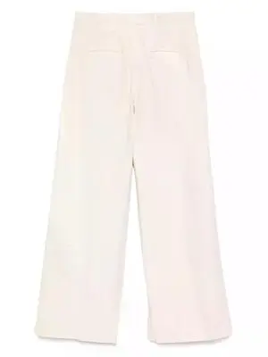 Eleventy Centre-seam Cotton Trousers