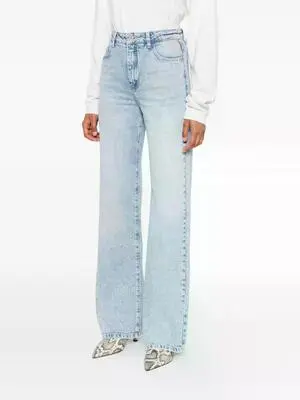 Patrizia Pepe Cotton Straight Leg Jeans