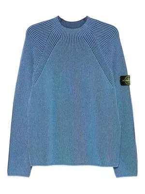 Stone Island Ribbed Crew-neck Sweater