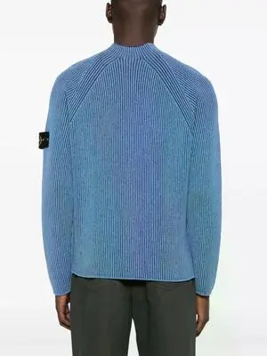 Stone Island Ribbed Crew-neck Sweater
