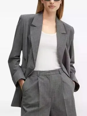 HERSKIND Pinstripe Double-breasted Blazer