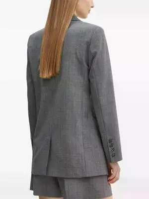 HERSKIND Pinstripe Double-breasted Blazer