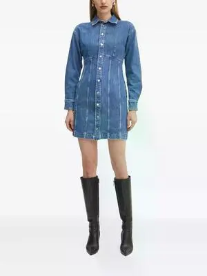 Guess Denim Mini Shirt Dress