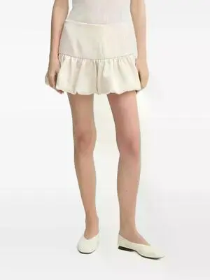 HERSKIND Bubble-hem Mini Skirt