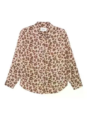 Ba&sh Leopard Print Button-down Shirt - Neutrals