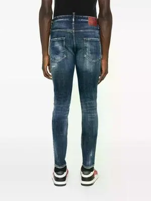 Dsquared2 Skater Distressed Faded Jeans