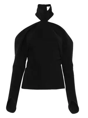 COURREGES Cold-shoulder Top