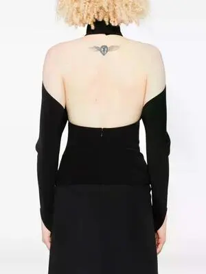 COURREGES Cold-shoulder Top