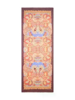 Etro Printed Scarf - Orange