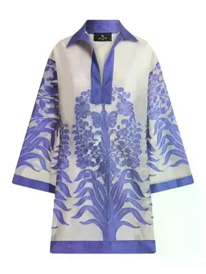 Etro Floral-print Midi Dress