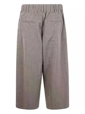 UMA WANG Pleated Wool Trousers