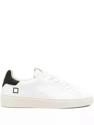 D.a.t.e. Levante Leather Panelled Sneakers - White