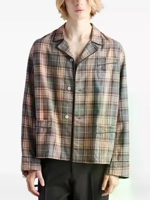 Prada Checked Cotton Shirt
