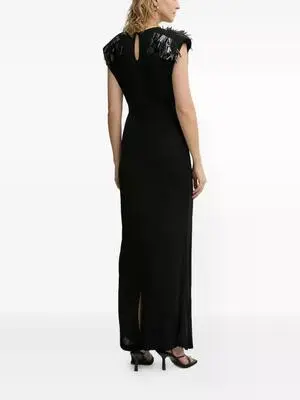 BRUUNS BAZAAR Sequin-embellished Maxi Dress