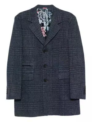 Etro Checked Three-button Jacket