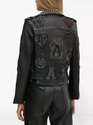 ALLSAINTS Studded Leather Jacket