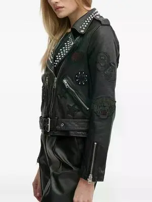 ALLSAINTS Studded Leather Jacket