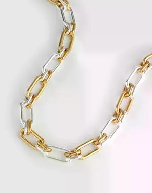 Madewell Mixed-metal Link Chain Necklace - Mixed Metal