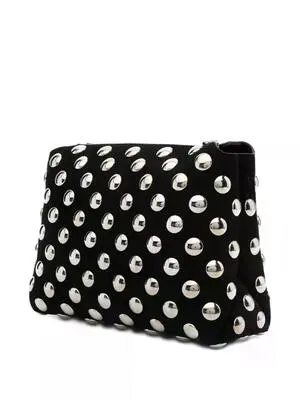 Khaite Lina Metal-studded Clutch - Black