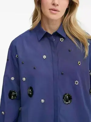 BRUUNS BAZAAR Sequin-embellished Crystal Shirt