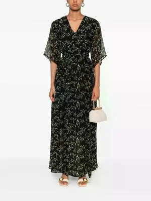 Marc O'polo Floral Belted Maxi Dress