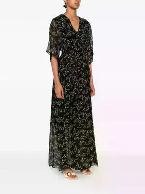 Marc O'polo Floral Belted Maxi Dress