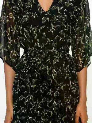 Marc O'polo Floral Belted Maxi Dress