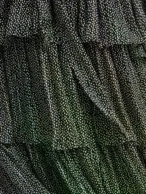 BRUUNS BAZAAR Pleated Ruffled Mini Dress