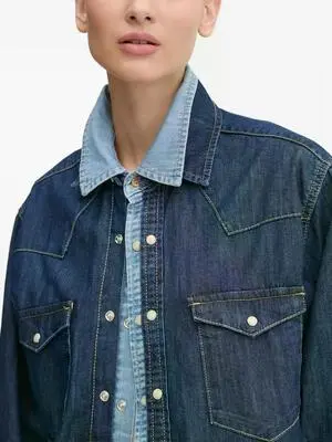 Desigual Western-style Denim Shirt