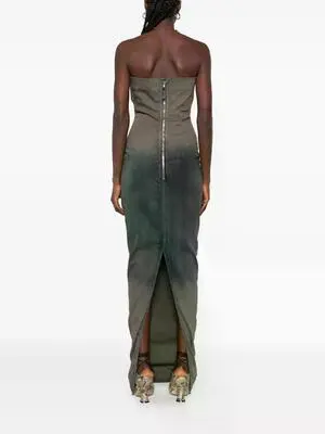 Rick Owens Cut-out Strapless Dress