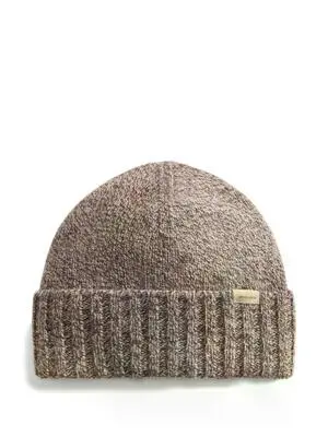 Woolrich Ribbed Brim Beanie - Neutrals