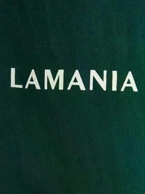 LA MANIA Logo-embroidered Joggers