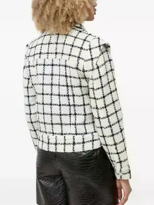 NOTES DU NORD Checked Tweed Jacket