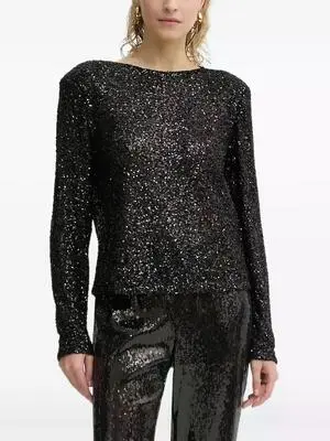 BRUUNS BAZAAR Embellished Long-sleeve Blouse